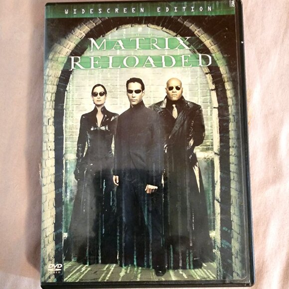 Media | Matrix Reloaded Dvd M68 Keanu Reeves Widescreen 2 Disc Set Good | Poshmark